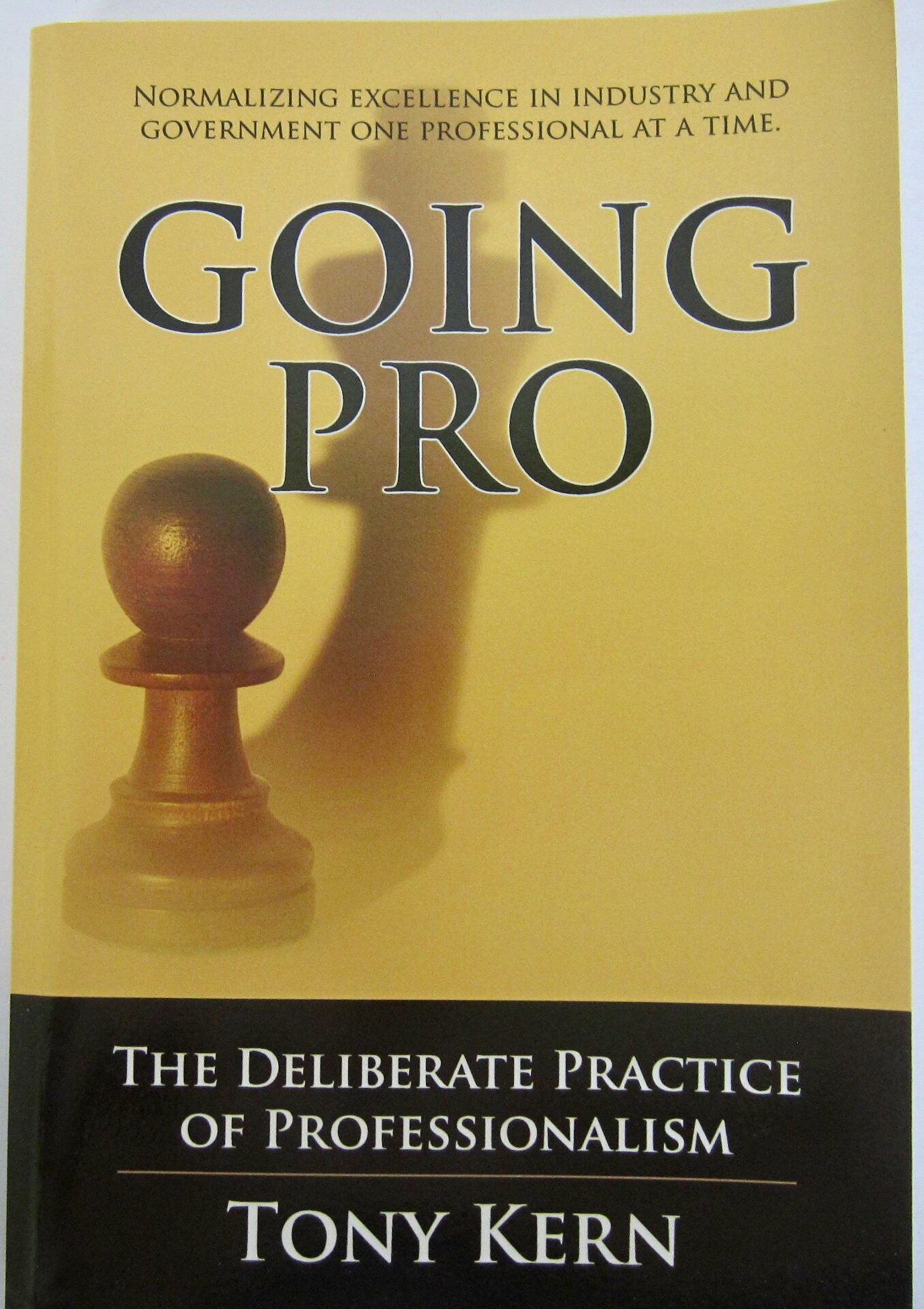 Going Pro: The Deliberate Practice of Professionalism by Tony Kern ...